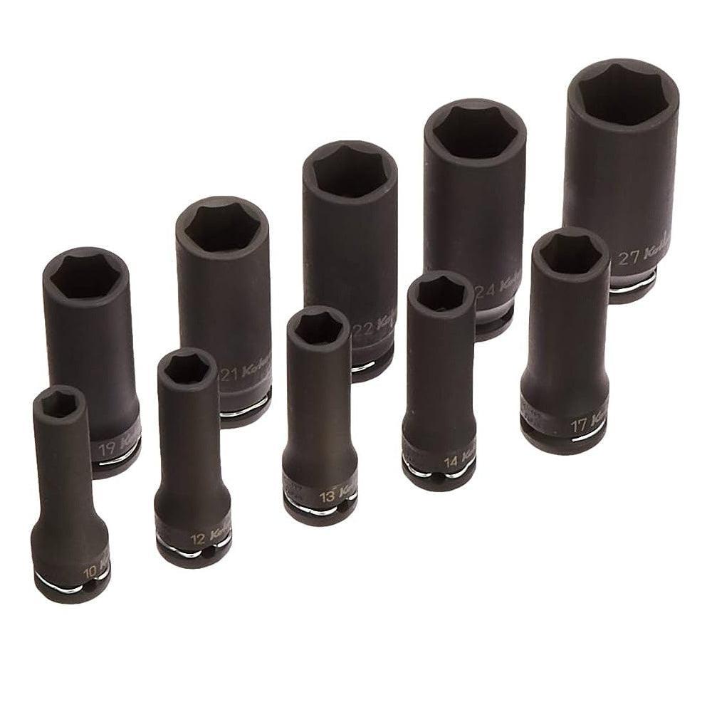 Koken 1/2 Deep Impact Socket Set (10 Pieces) 14207M – Daitool