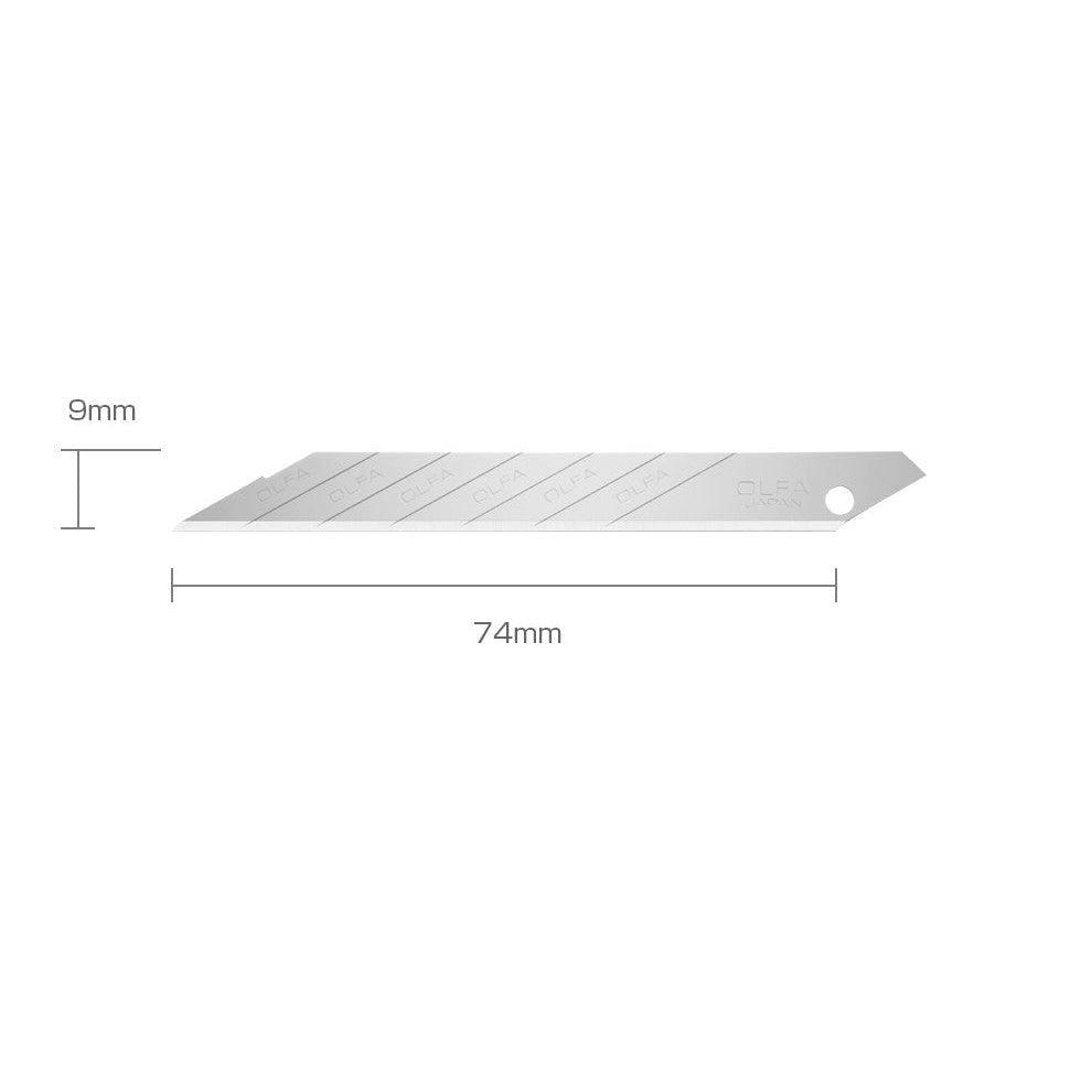 Olfa Retractable Craft Utility Knife Replacement Blades (10 pack) XB14