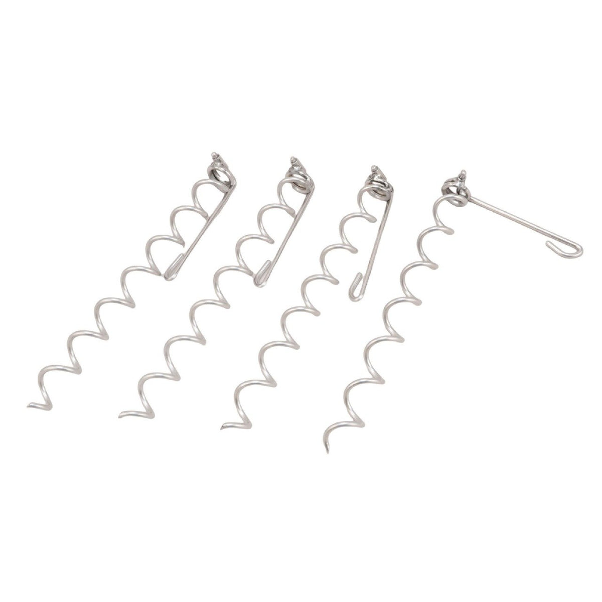 Ptygrace Versatile Tent Pegs For Sand Spiral Tent Stakes 4ct. – Daitool