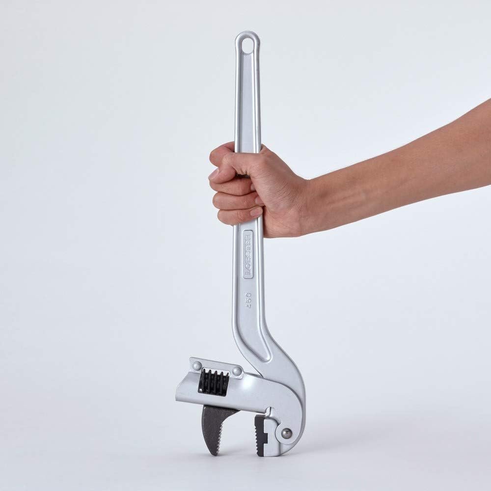 Lobster Aluminum Offset Pipe Wrench Corner Wrench – Daitool