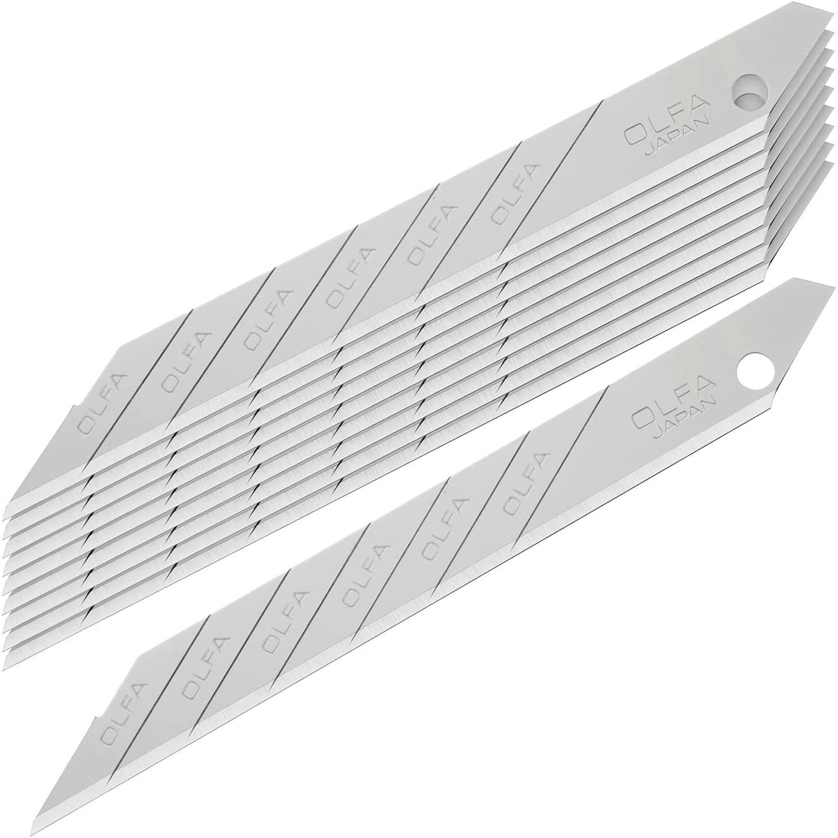 Olfa Retractable Craft Utility Knife Replacement Blades (10 pack) XB14