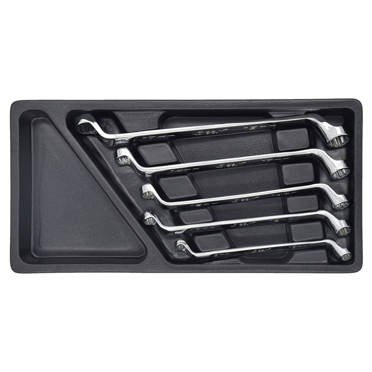 Deen 75 Degree Deep Offset Wrench Set Double Box End Wrench 5 Pieces ...