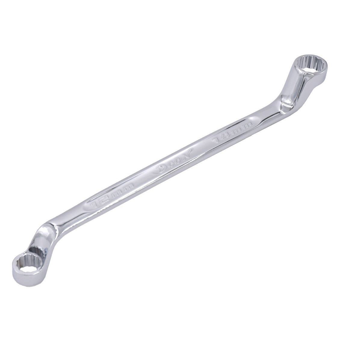 Deen 75 Degree Deep Offset Wrench Set Double Box End Wrench 5 Pieces