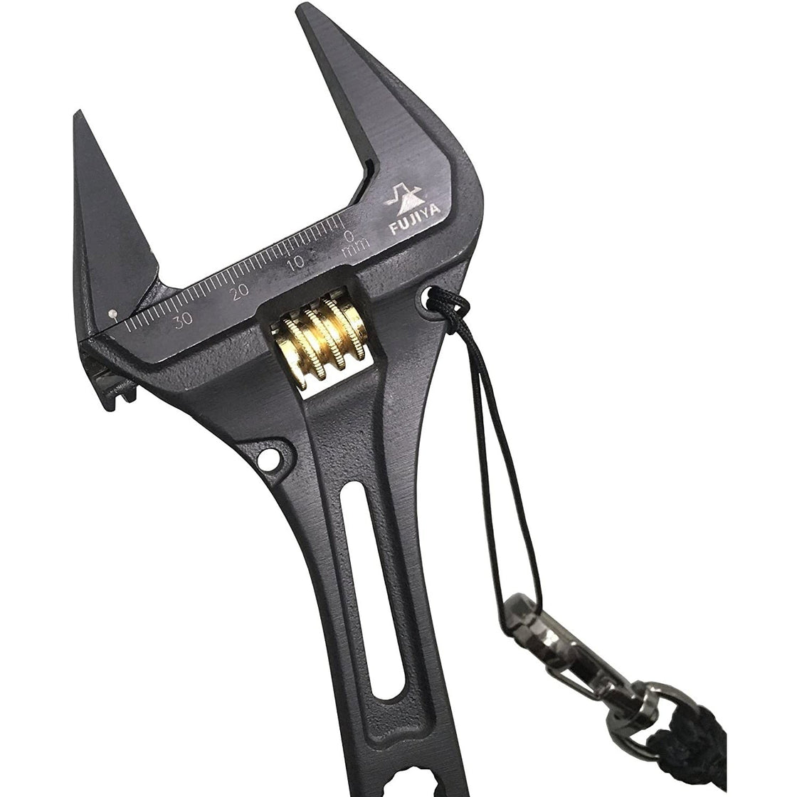 Fujiya Kurokin Adjustable Monkey Wrench And Ratchet Wrench FGL-38-BG