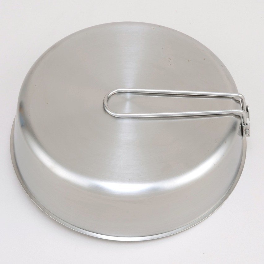 Ptygrace Compact Frying Pan For Camping Durable Clad Steel Pan 20cm
