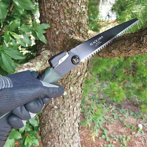 Saboten Black Jaws Versatile Folding Saw for Pruning & Wood Cutting 21